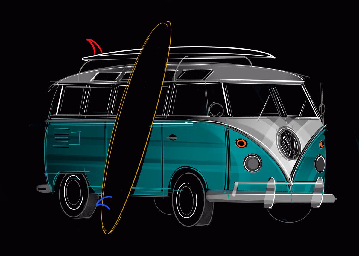 VW Surf Bus – abstractrpm